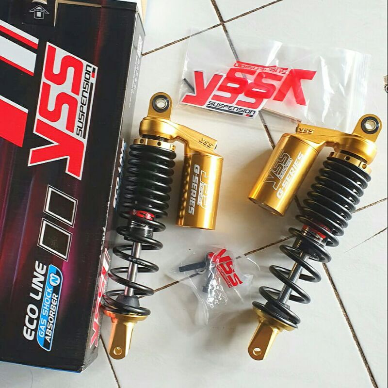 Jual Shockbreaker all New NMAX 155 YSS Twin Shock G-Series Gold Edition 310mm For All New NMax ...