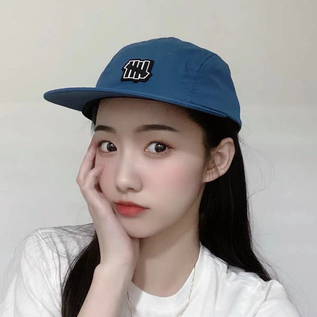 Jual UNDEEFEATED Lima Poin Ringan Flat-Brim Hat Lima Potong Jalan Liar ...