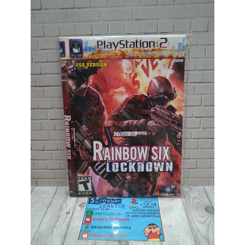 Jual CD DVD KASET PS2 KOPAB RAINBOW SIX LOCKDOWN | Shopee Indonesia