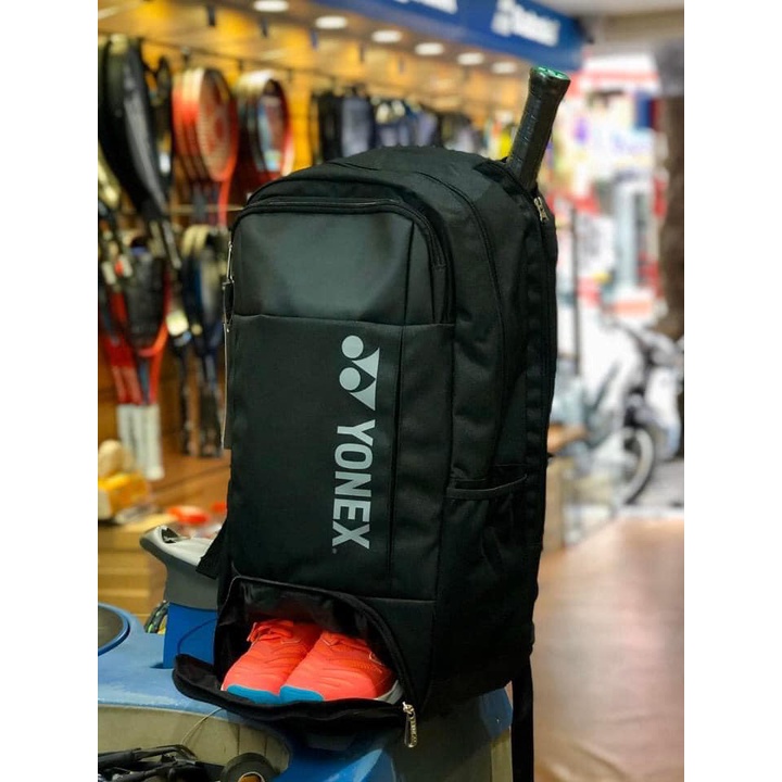 Jual Tas Tenis Yonex BAG 2018 Backpack Black Original | Shopee Indonesia