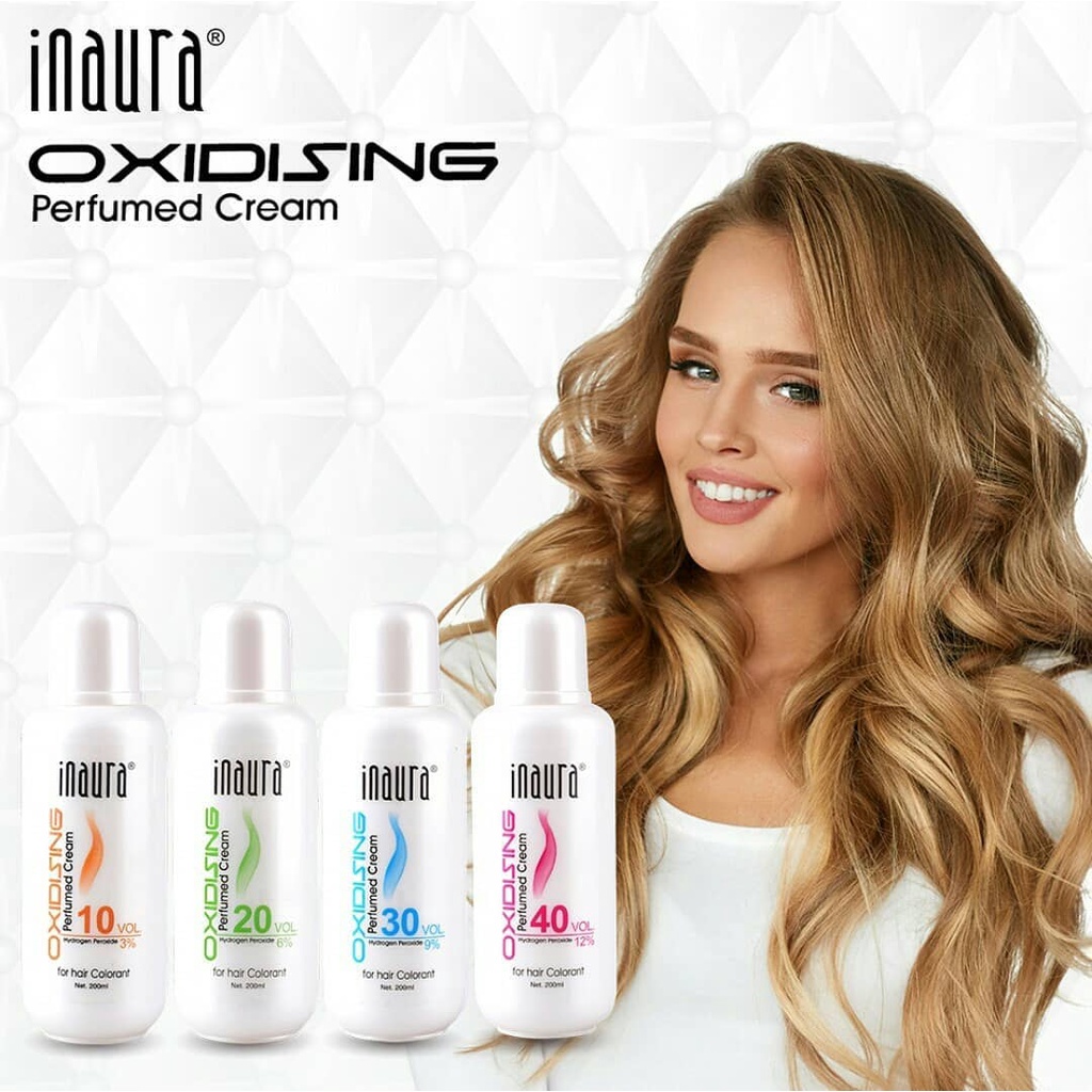 Jual INAURA Oxidising Perfumed Cream 200ml / 100ml ( developer ...