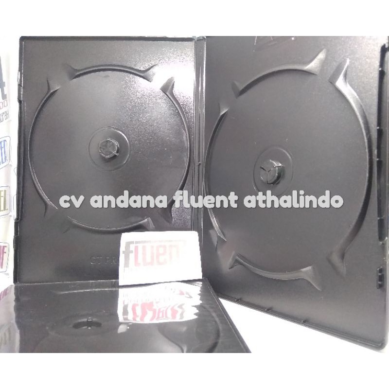 Jual box DVD double tempat CD DVD 9mm isi 2 | Shopee Indonesia