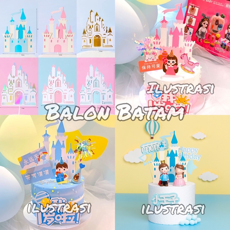 Jual Topper Cake Castle | Shopee Indonesia