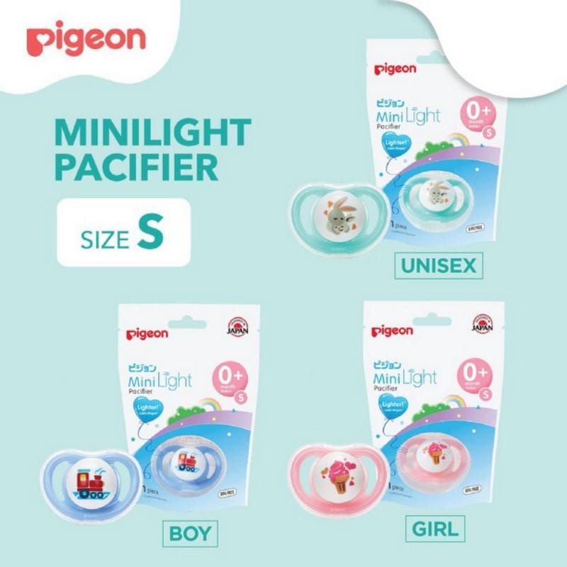 Jual Pigeon Slicone Pacifier Step 1 / empeng bayi | Shopee Indonesia