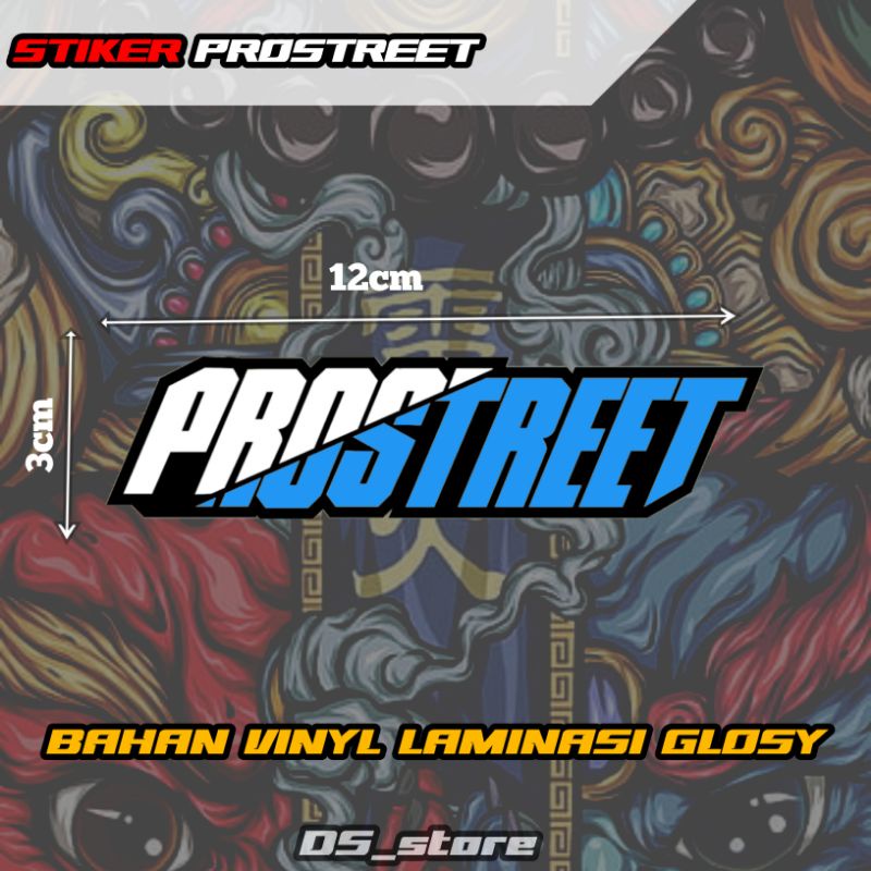 Jual Stiker PROSTREET bahan vinyl laminasi | Shopee Indonesia