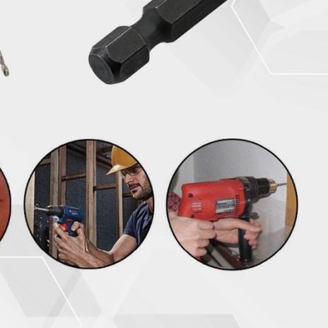 Jual Adapter Mata Bor Converter Penghubung Bor Tangan Sambungan Bor ...