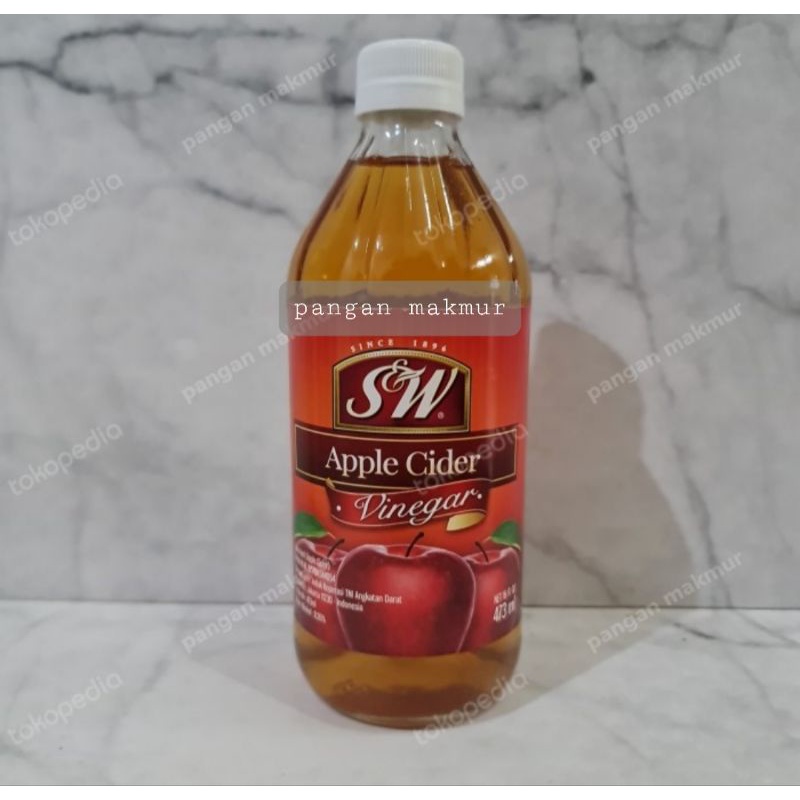 Jual Apple cider vinegar SW / cuka apel sw 473 ml | Shopee Indonesia