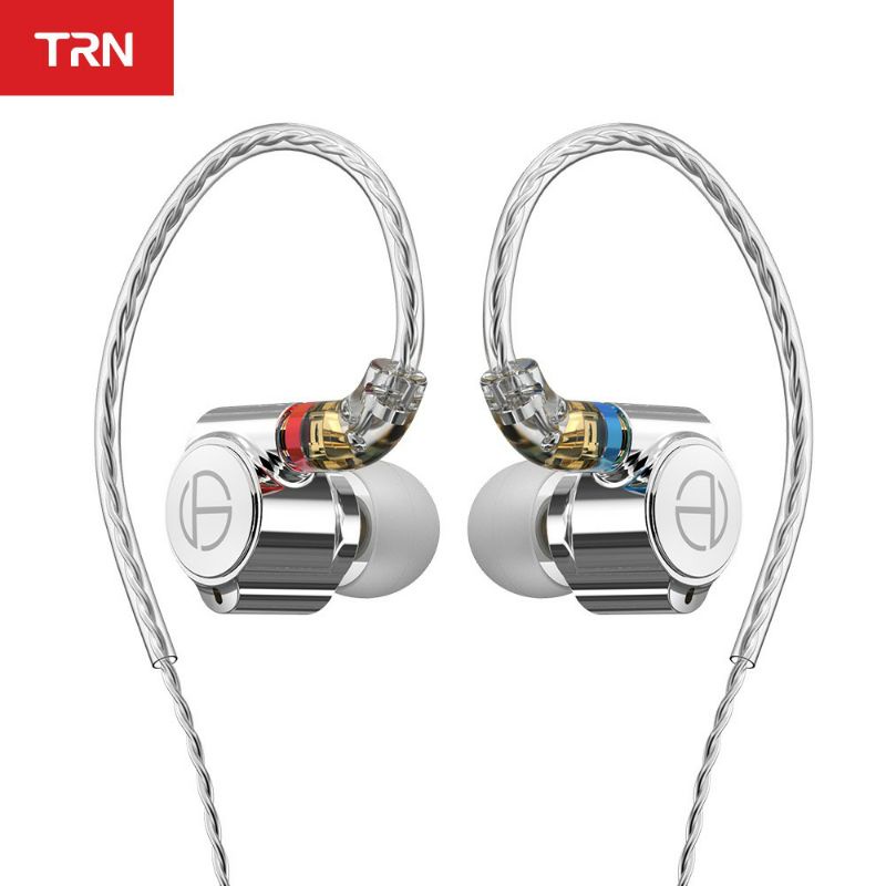 Jual TRN TA1 with Mic Hi-FI 1BA+1DD Hybrid In Ear Earphone Drive HIFI ...