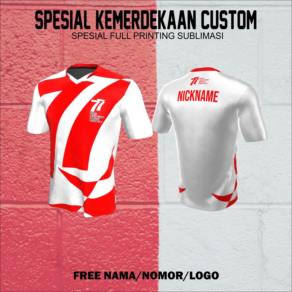 Jual Baju Kaos 17 Agustus 2022 Merdeka Garuda HUT RI 66 Distro - Cowok ...