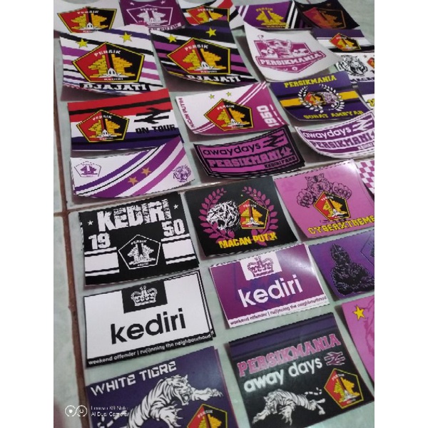 Jual Sticker Pack Persik Kediri macan putih waterproof vinyl | Shopee ...