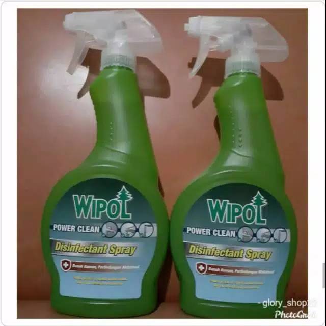 Jual Wipol Power Clean Disinfectant Spray 500 ml | Shopee Indonesia