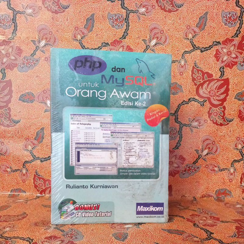 Jual Buku Komputer - Php dan MySQL Untuk Orang Awam Edisi Ke-2 (Ringan ... Jual Buku Komputer - Php dan MySQL Untuk Orang Awam Edisi Ke-2 (Ringan ...
