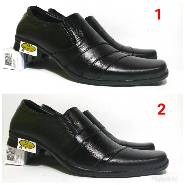 Jual Sepatu Pantofel Pria Bahan Kulit Asli Formal Model Elegan P1 P3 ...