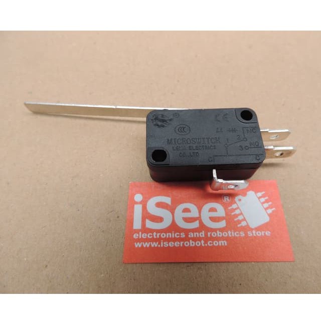 Jual Micro / Limit Switch Plus Plat Super Panjang Tanpa Roda - Untuk ...
