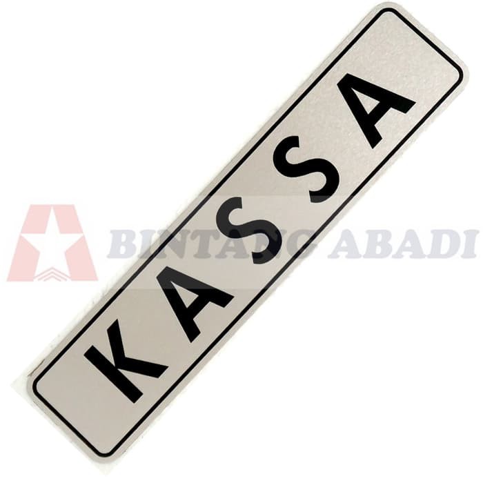 Jual BA - STAR Hardware Stiker Sign Petunjuk ST20 - KASSA | Shopee ...