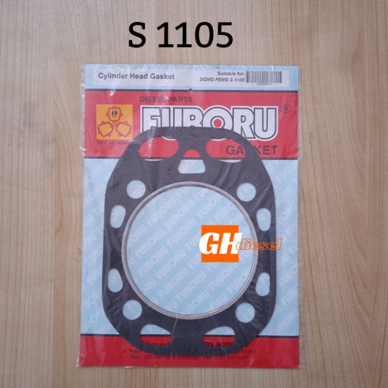 Jual Gasket head paking kop packing head mesin diesel S 1100 4H 5H 6H ...