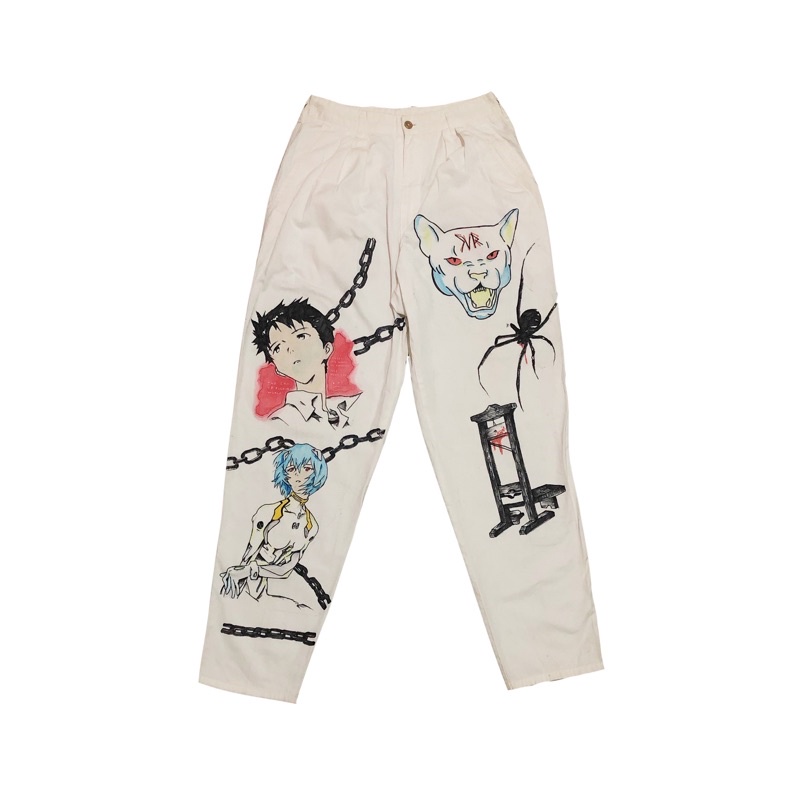 Jual Custom Anime Pants Evangelion | Shopee Indonesia