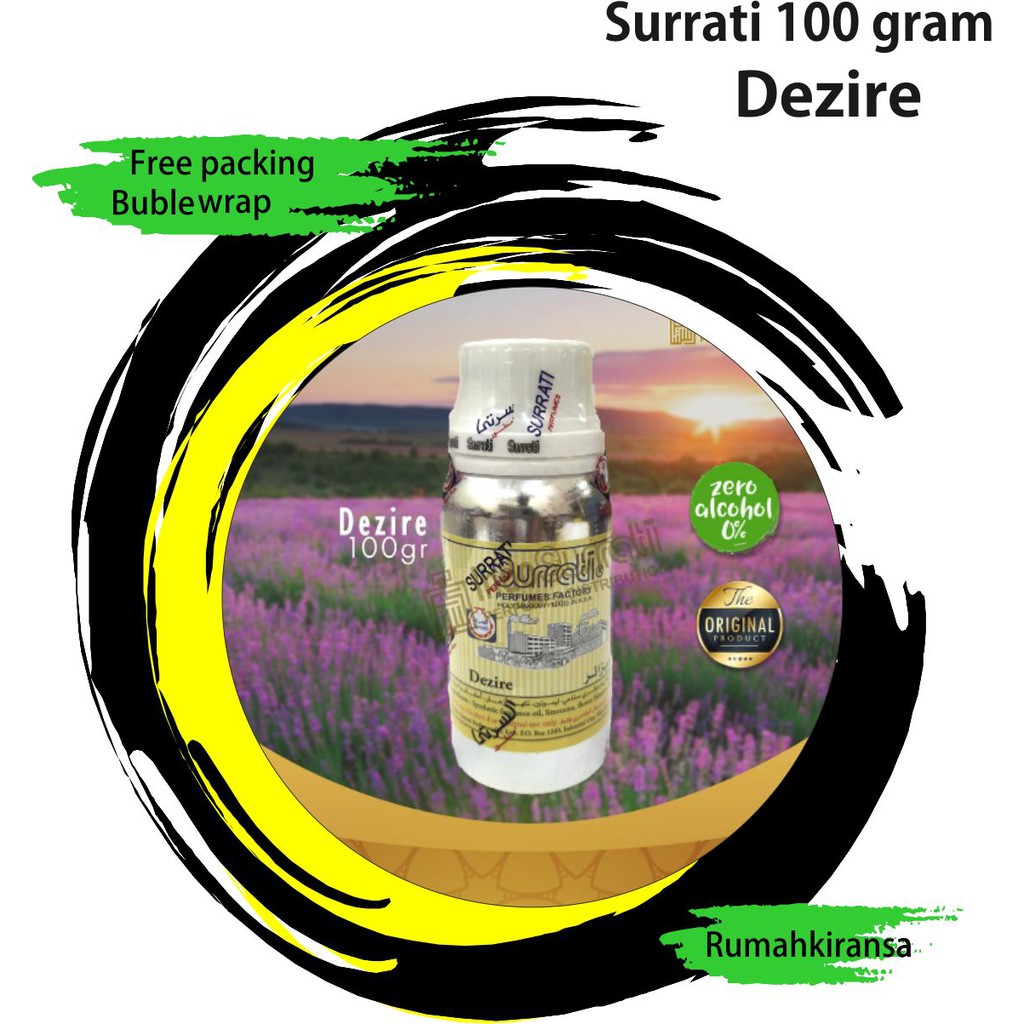 Jual Parfum DEZIRE 100gr | Parfum Surrati | Surrati Perfumes | Shopee ...