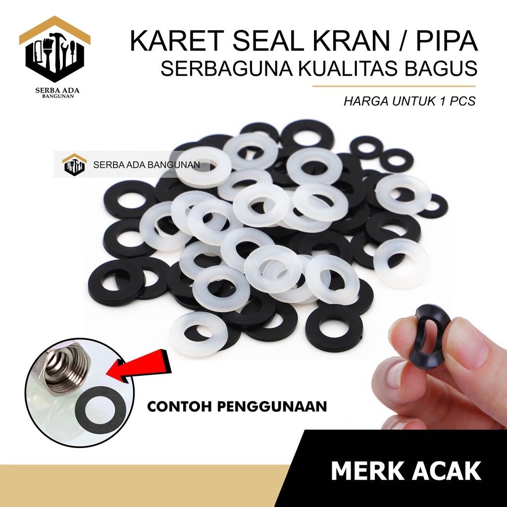 Jual karet seal O ring kran filter keran shower water heater 20mm Karet ...