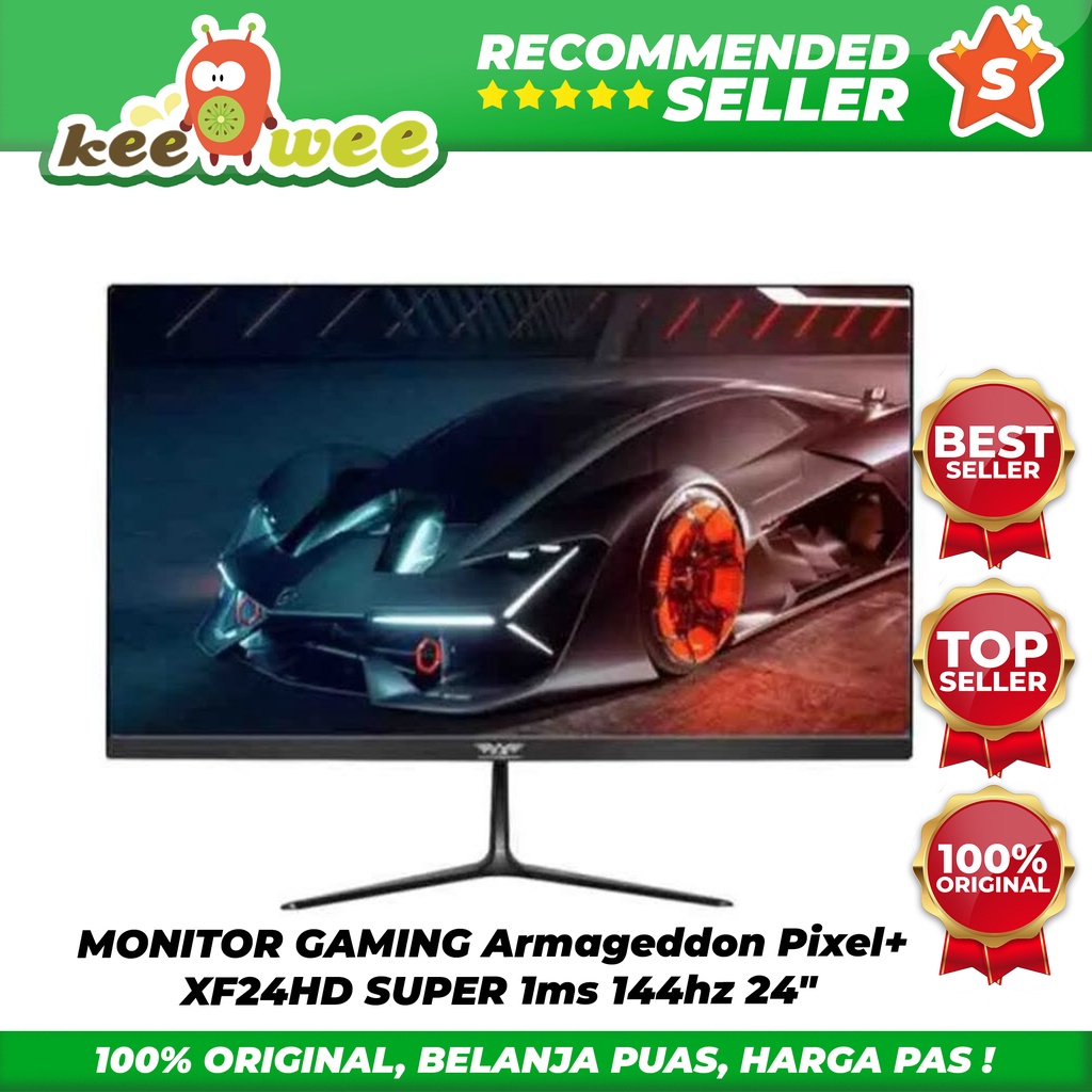 Jual MONITOR GAMING Armageddon Pixel+ XF24HD SUPER 1ms 144hz 24 ...