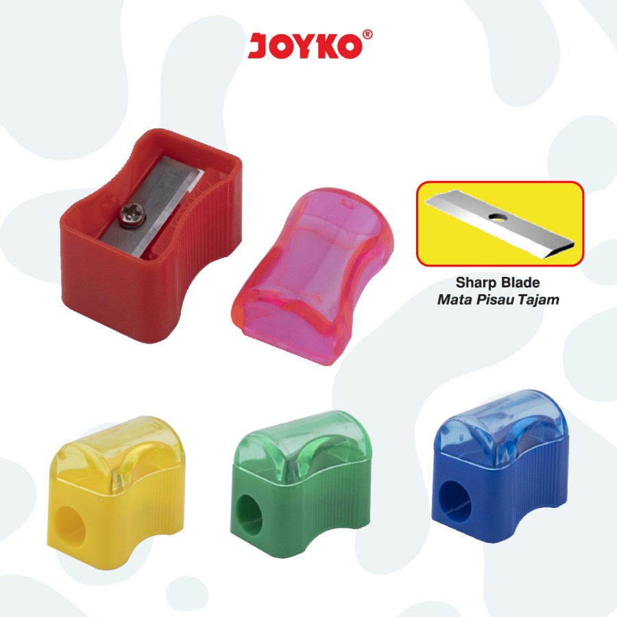 Jual Rautan Pensil/ Serutan/ Sharpener Joyko (roti) | Shopee Indonesia