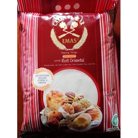 Jual Tepung Cakra Emas Roti Oriental 1kg | Shopee Indonesia