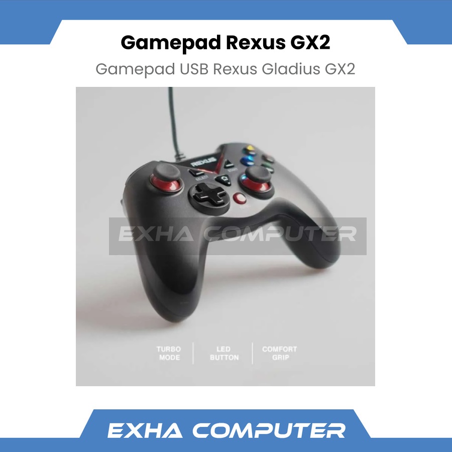 Jual Gamepad Rexus Gladius GX2 Joystick Rexus GX2 Rexus Gladius GX 2 ...