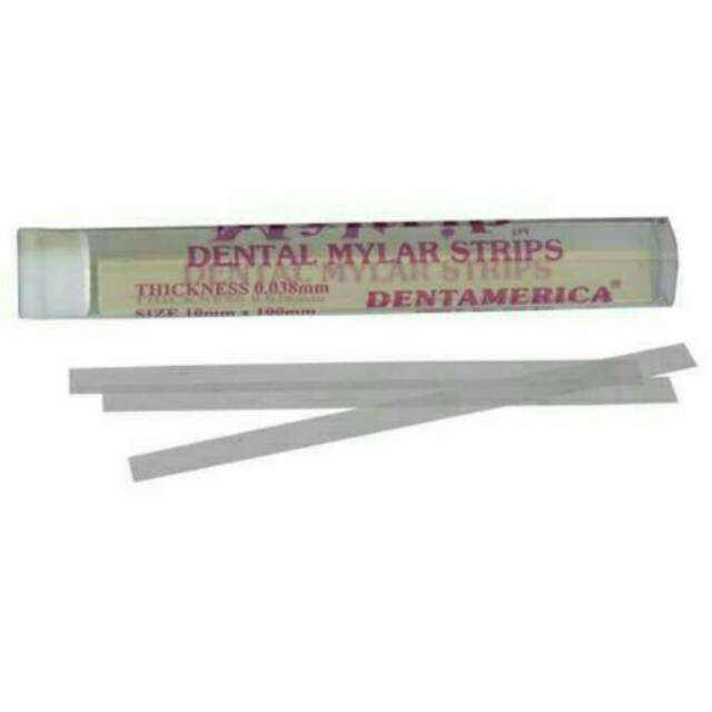 Jual Dental mylar strip / matrix strip / dental celluloid | Shopee ...