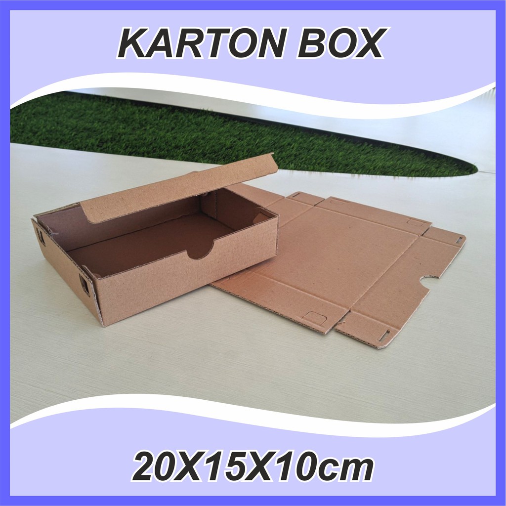Jual Karton Box Polos uk 20x15x10 cm BF Kardus Packing Murah Kardus box ...