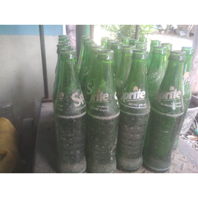 Jual botol sprite 295ml, botol kaca | Shopee Indonesia