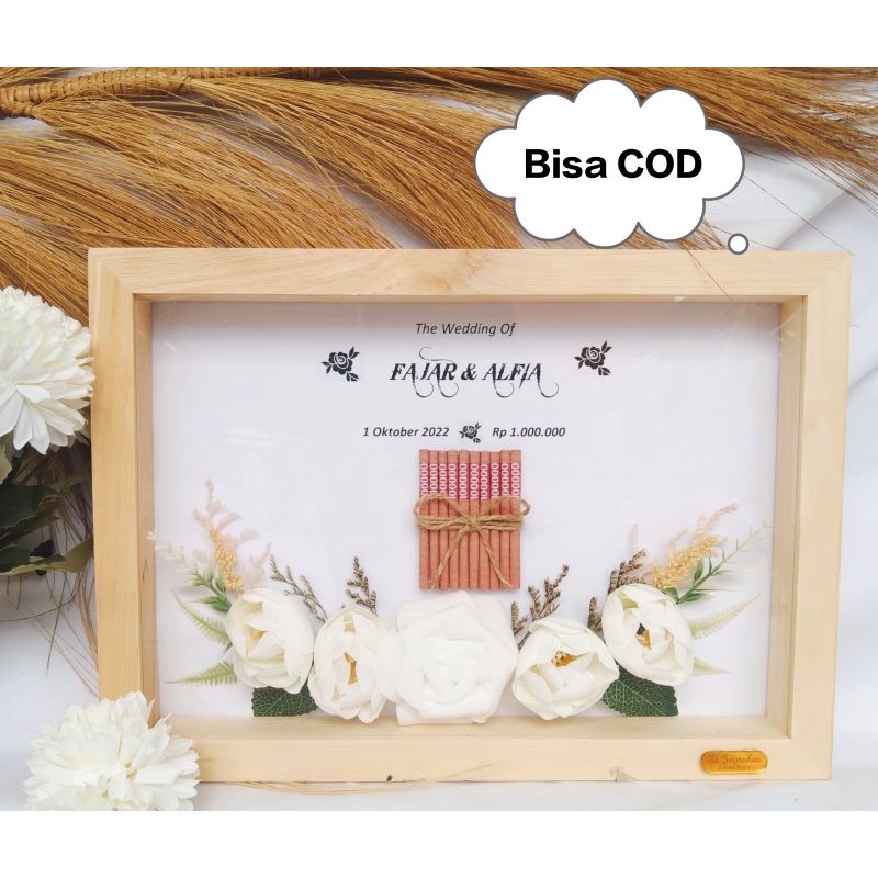 Jual READY Mahar Pernikahan Rustik Bingkai Mahar | Shopee Indonesia