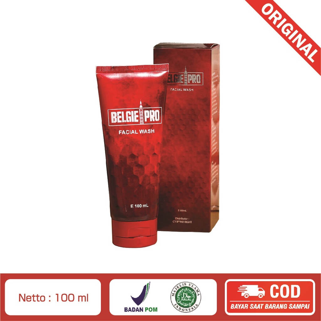 Jual Premium Belgie Pro Facial Wash 100ml Kandungan Propolis dan ...