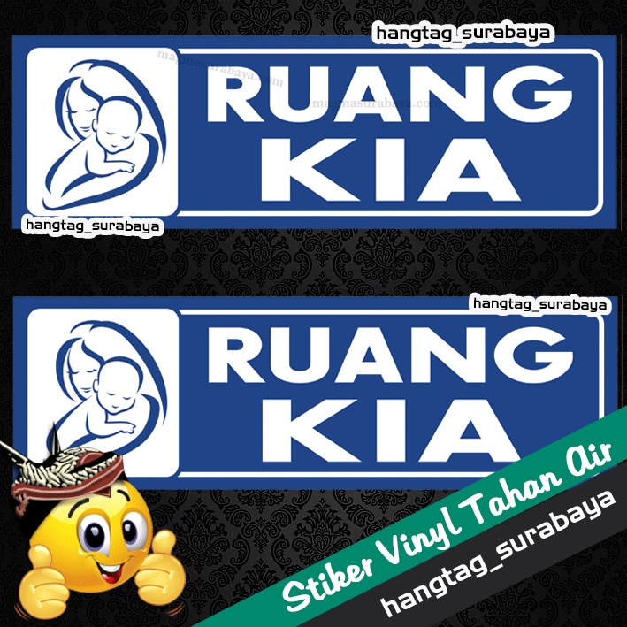 Jual Stiker Ruang KIA - Rumah Sakit Ibu dan Anak - Rumah Sakit bersalin ...