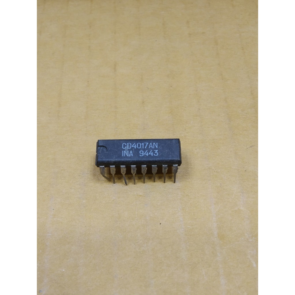 Jual CD4017AN IC 4017 DECADE COUNTER DIVIDER IC DIP-16 | Shopee Indonesia