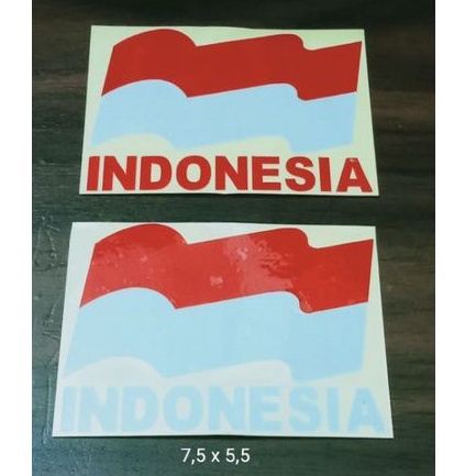Jual STICKER BENDERA INDONESIA BERKIBAR | Shopee Indonesia