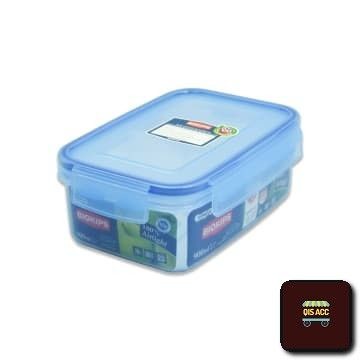 Jual Komax Biokips Tempat Makan Persegi Panjang Dengan Pembatas 900 Ml ...