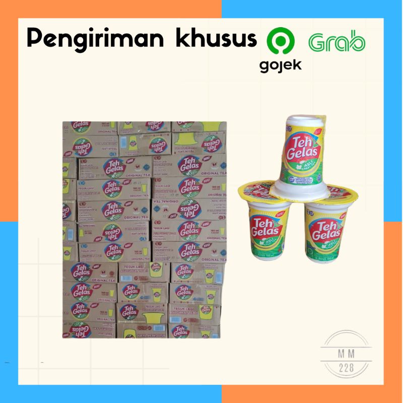 Jual Teh Gelas 1 Dus Harga Terlengkap & Harga Terbaru Juni 2026 ...