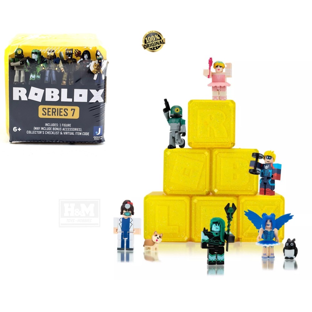Jual Rpblox Series 7 Celebrity Mystery Blind Figure - Yellow | Shopee ...