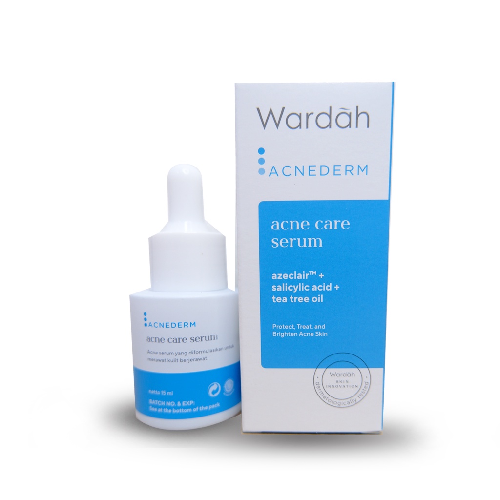 Jual WARDAH Acnederm Series - Pure Foaming Cleanser | Refining Toner ...