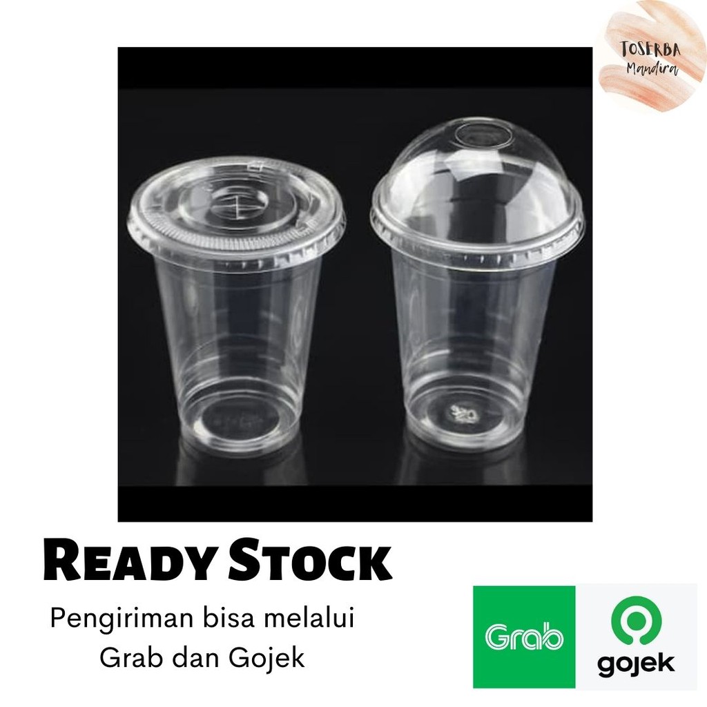 Jual Tutup gelas pop ice cembung tutup gelas pop ice datar tutup gelas ...