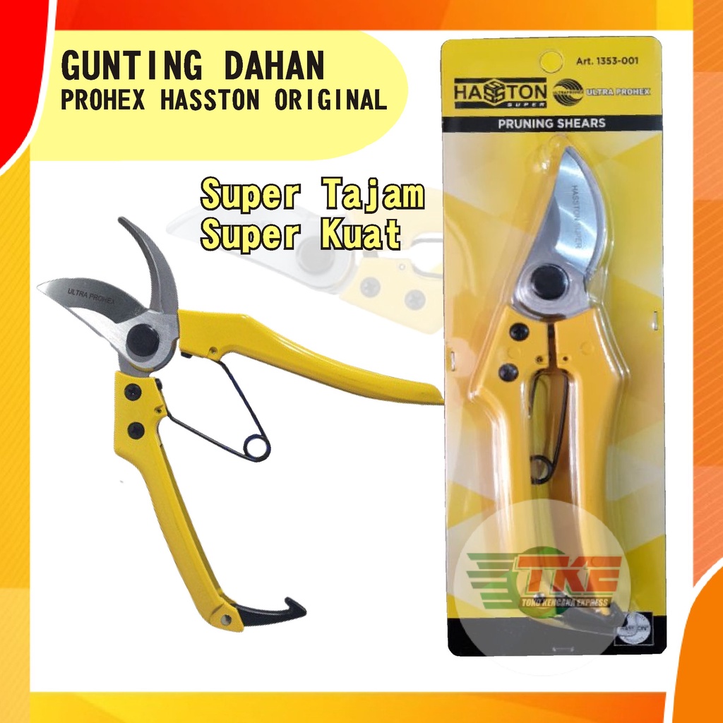 Jual Gunting Stek Batang Dahan Ranting Pohon PROHEX HASTON Super ...