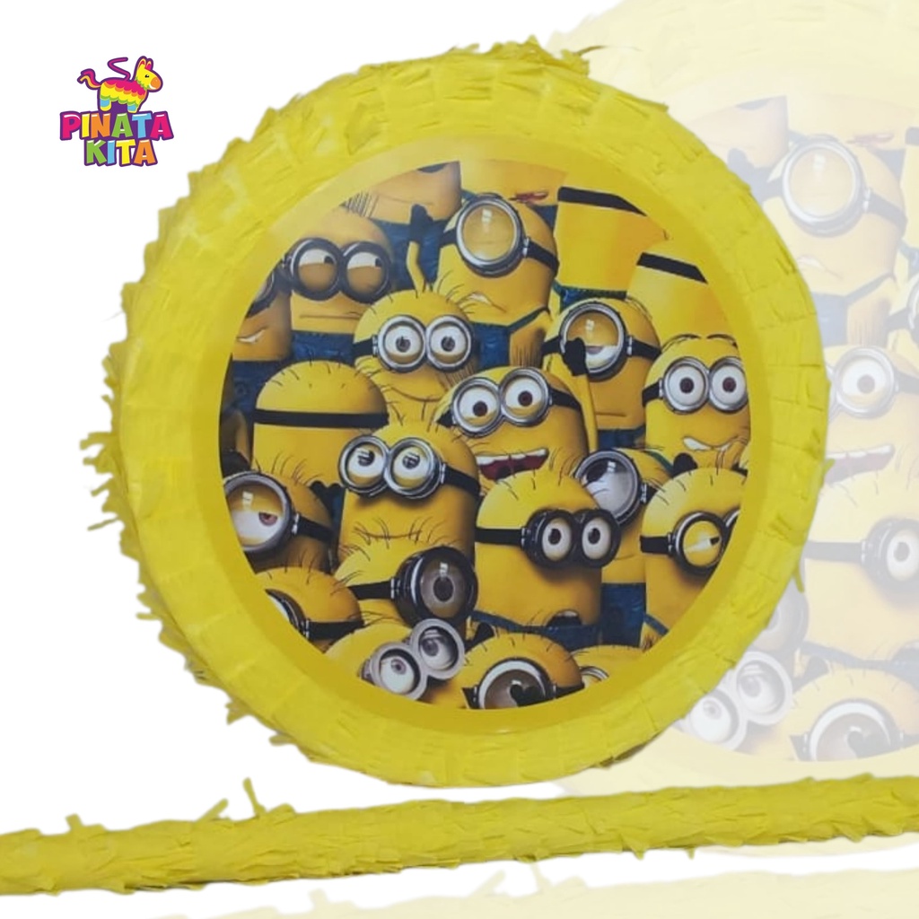 Jual Pinata bulat minion / Pinata minion /pinata tabung minion / pinata ... Jual Pinata bulat minion / Pinata minion /pinata tabung minion / pinata ...
