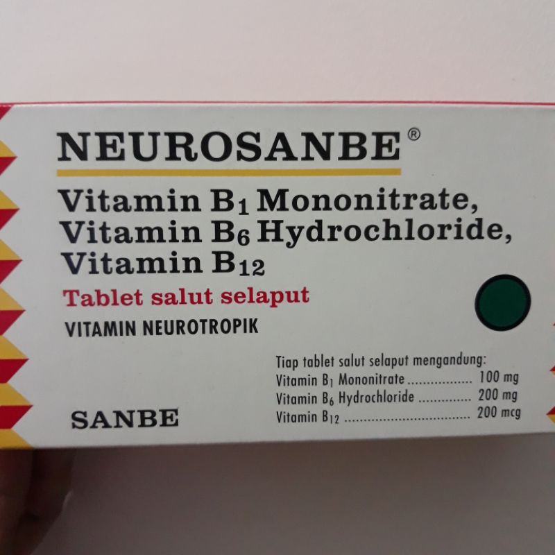 Jual Neurosanbe - Vitamin Neurotropik | Shopee Indonesia