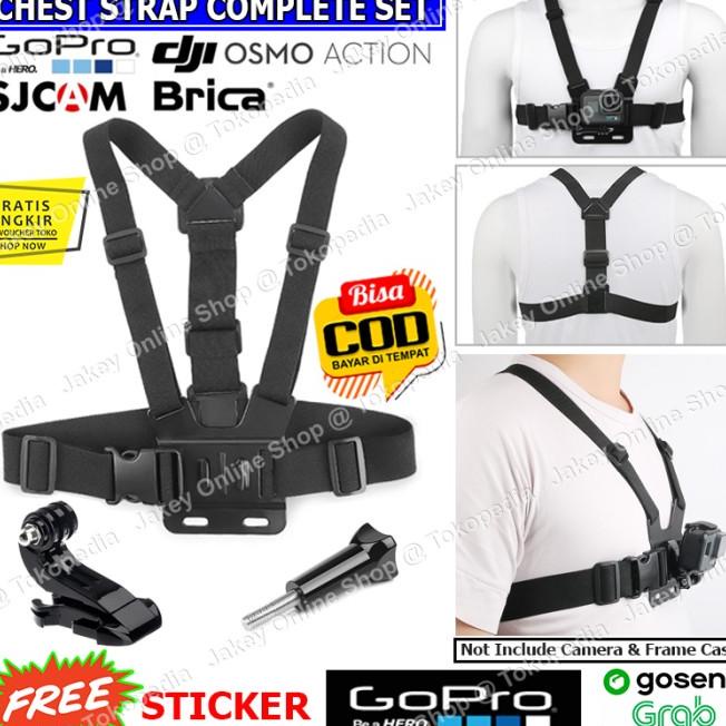 Jual Action Cam Chest Strap Body Strap Gopro Brica B-Pro Xiaomi Yi ...