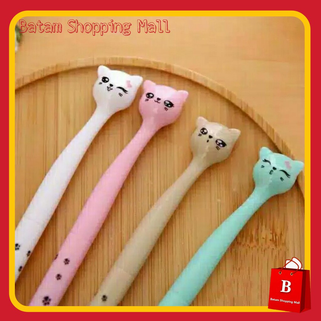 Jual PULPEN/PENA KARAKTER CAT CUTE/KUCING LUCU | Shopee Indonesia