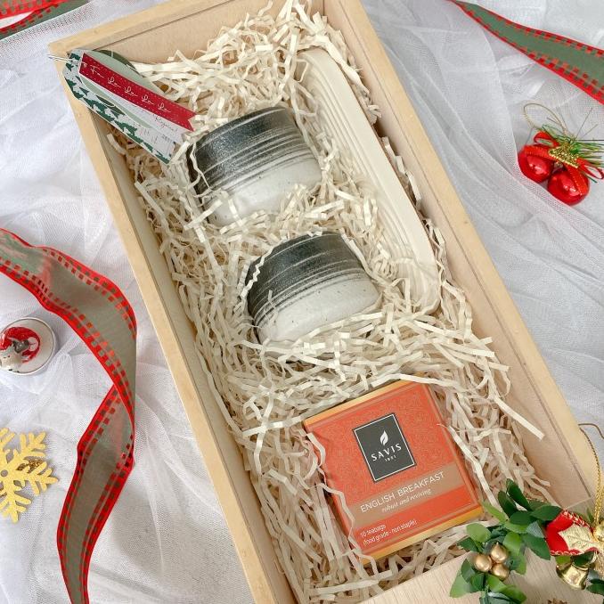 Jual MERRY & WARM BOX - HAMPERS NATAL PARCEL CHRISTMAS GIFT - TEA & CUP ...