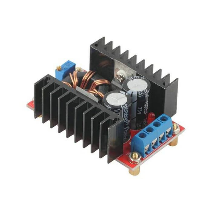 Jual DC TO DC STEP UP MODUL 150W DC BOOST MODULE | Shopee Indonesia