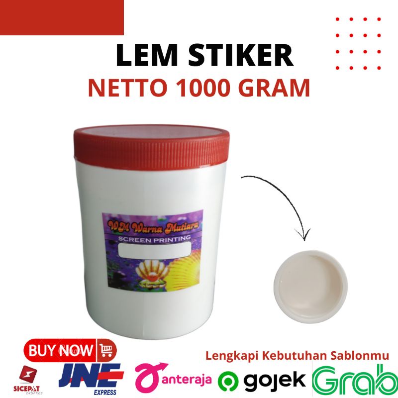 Jual Lem Stiker Sablon 1Kg | Shopee Indonesia