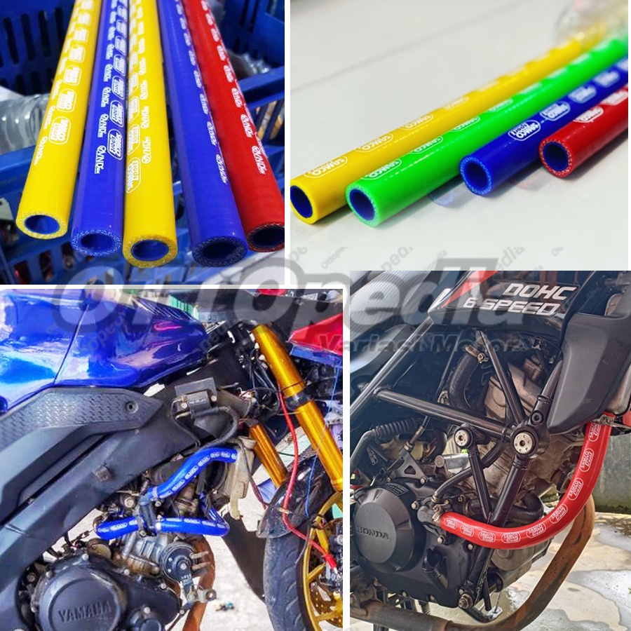 Jual Selang Radiator Samco VND Domino Slang 1 Meter Motor Vixion MX ...