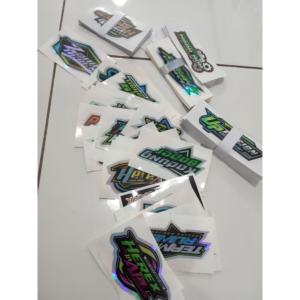 Jual Sticker Racing Timbul Custom | Shopee Indonesia